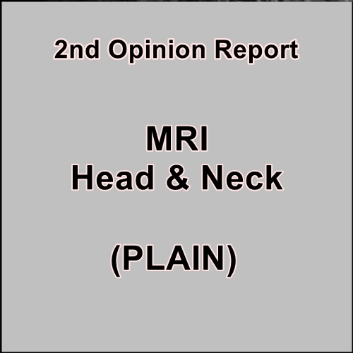 MRI Head and Neck (Plain) – Target Radiology